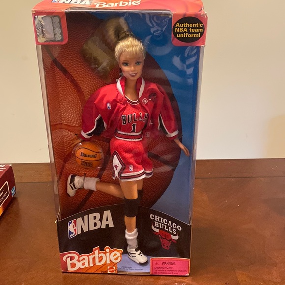 Barbie | Toys | Nba Vintage Chicago Bulls Barbie Doll | Poshmark